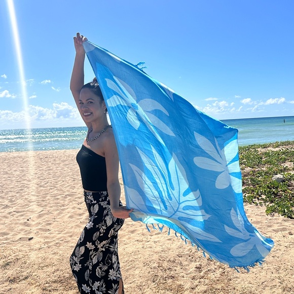 Swim | New Sky Blue Pareo | Poshmark